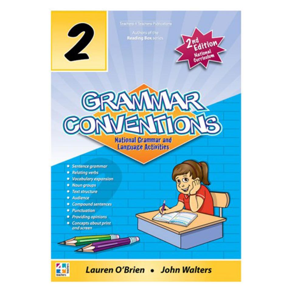 Grammar Conventions Book 2 3rd Ed Teachers 4 Teachers Harry O'Brien | Winc