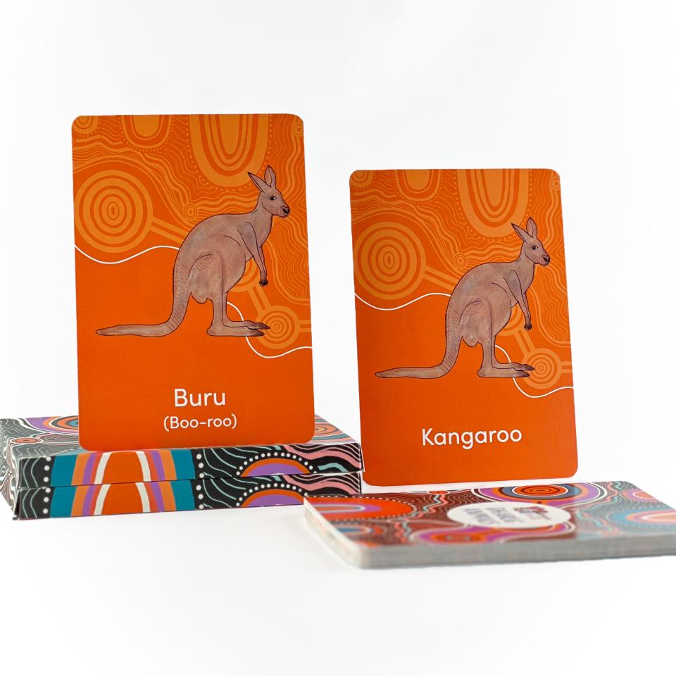 Wingaru Education Dharug Animal Language Cards | Winc