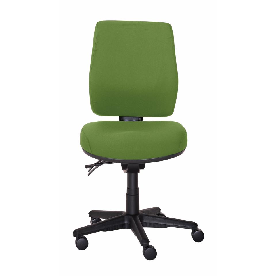 Buro Roma Chair 3 Lever High Back In Jett Fabric | Winc