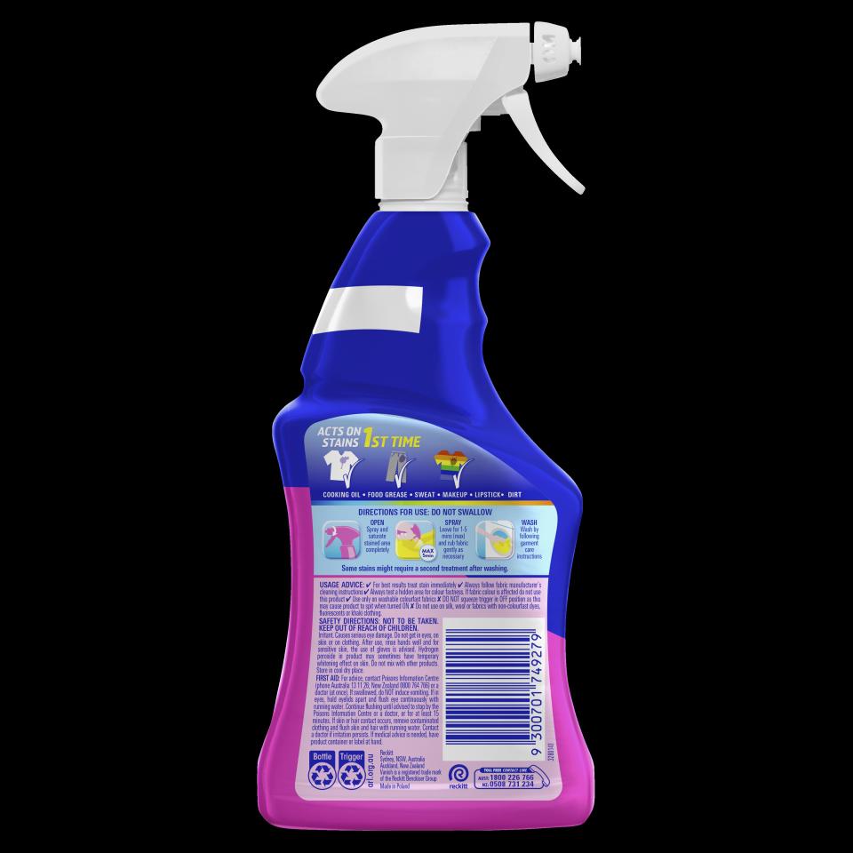 Vanish Preen Oxi Action Degreaser Stain Remover Trigger Spray 500ml | Winc