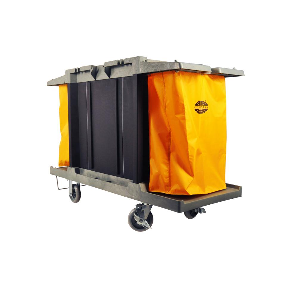 Compass Compact Open Front Housekeeping Trolley | Winc