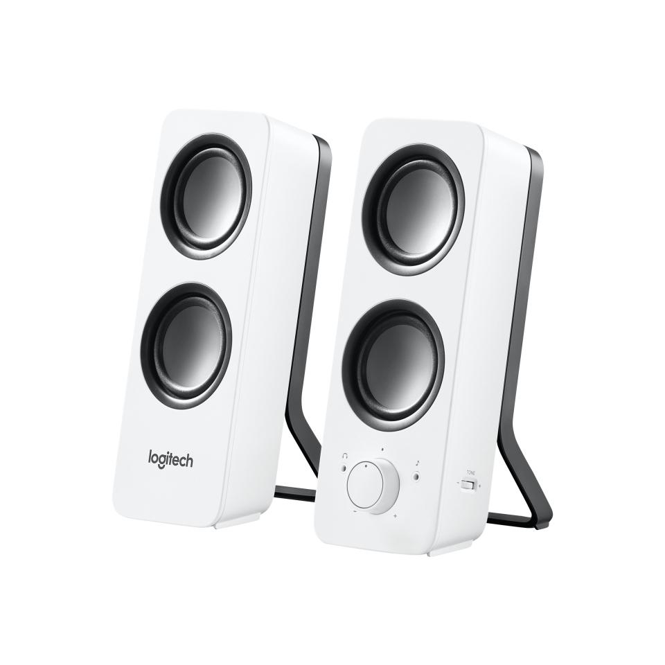Logitech Z200 Speakers Snow White | Winc