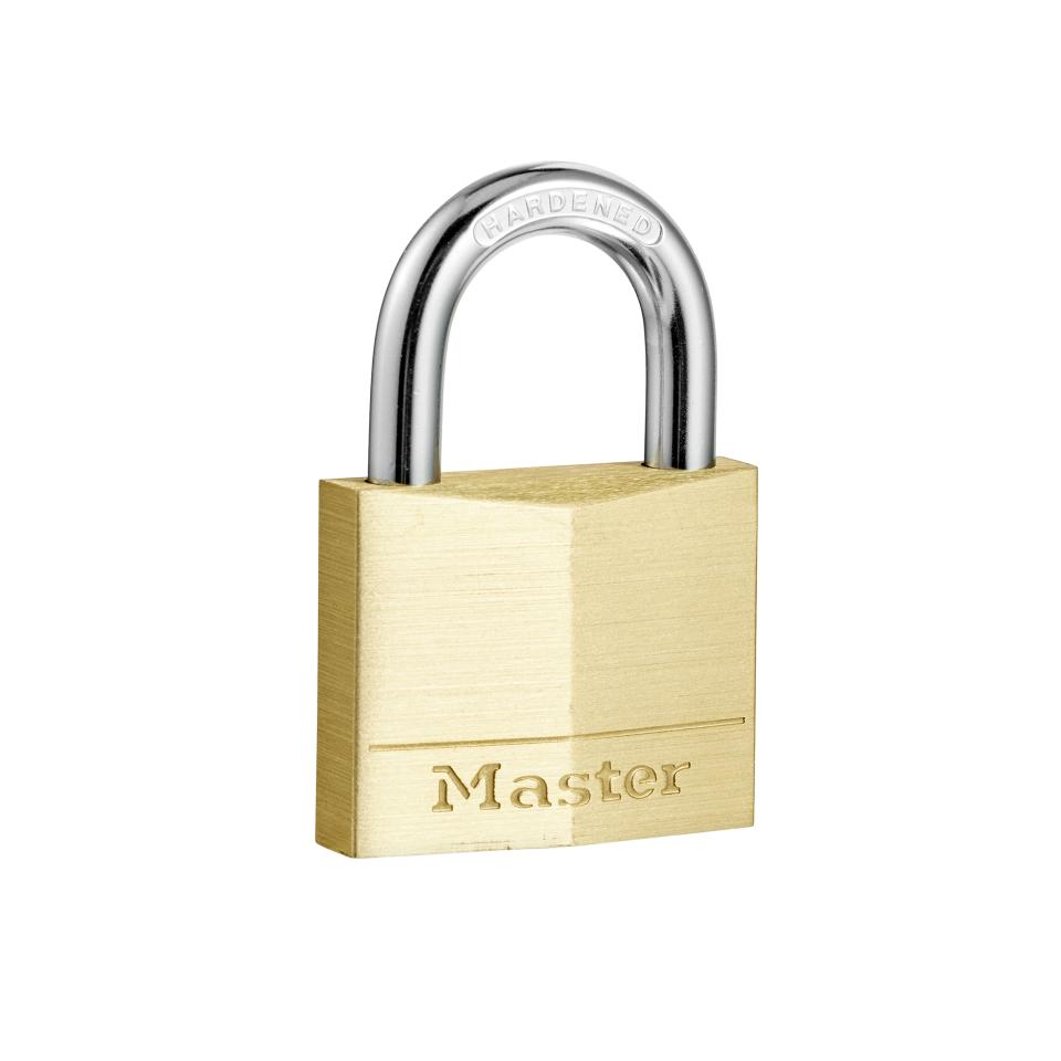 Master Lock Padlock 40mm Diamond Brass Keyed Different | Winc