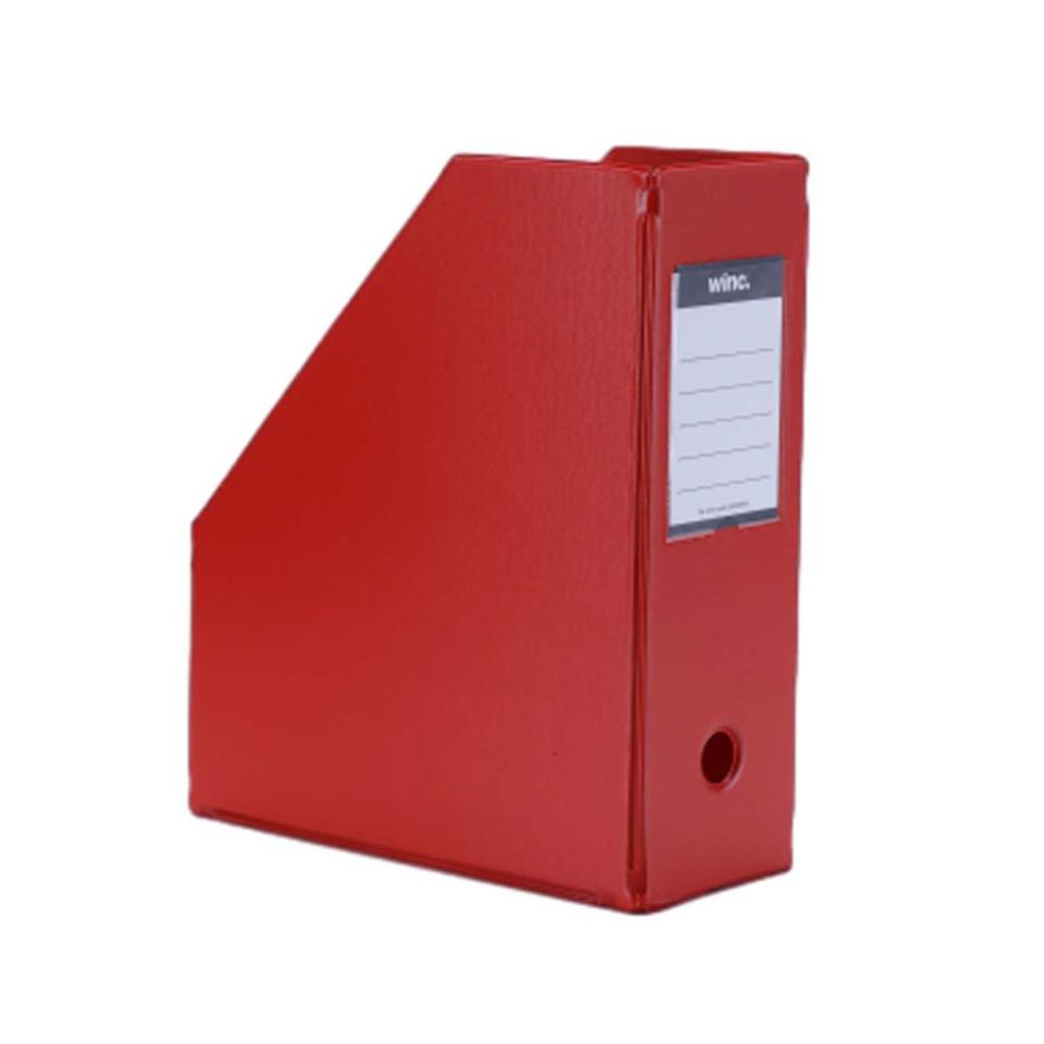 Winc Magazine File Holder PVC Red | Winc