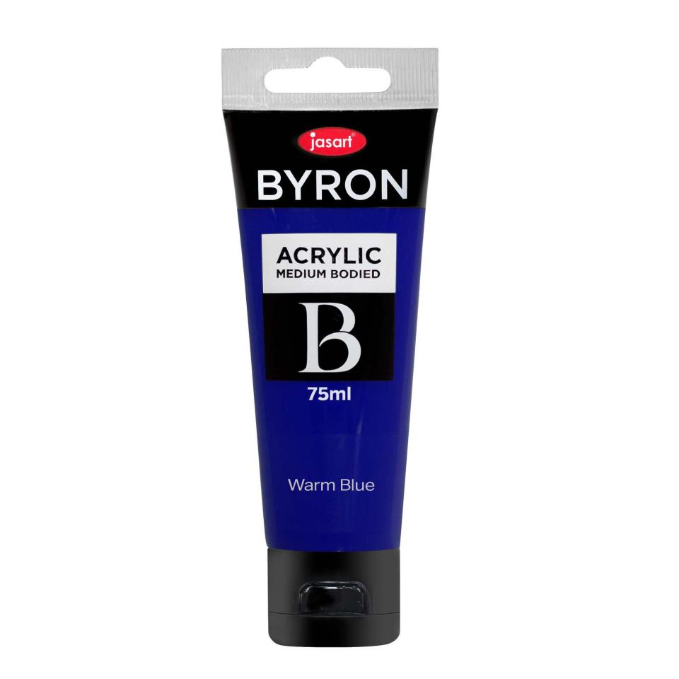 Jasart Byron Acrylic Paint Tube 75ml Warm Blue | Winc