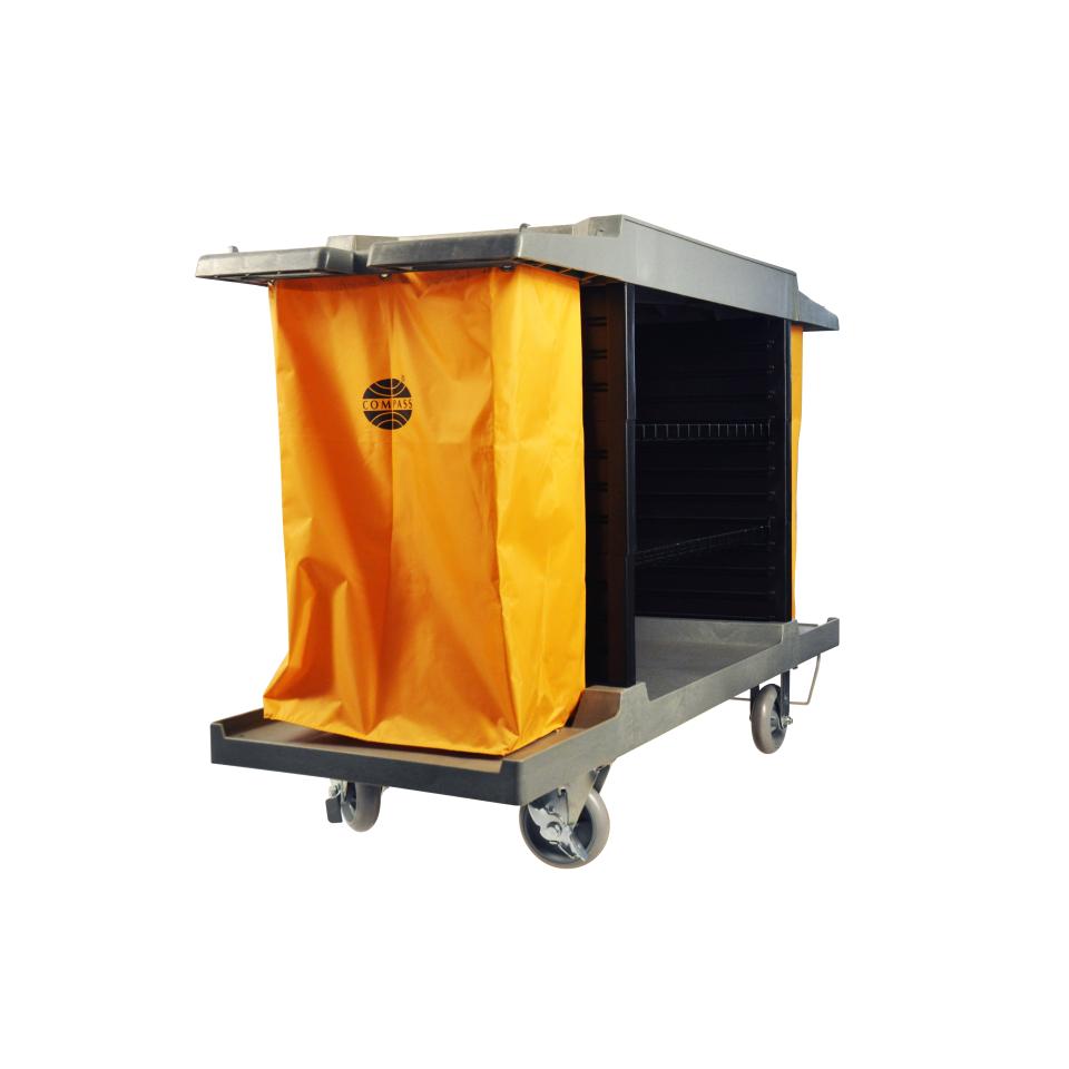 Compass Compact Open Front Housekeeping Trolley | Winc