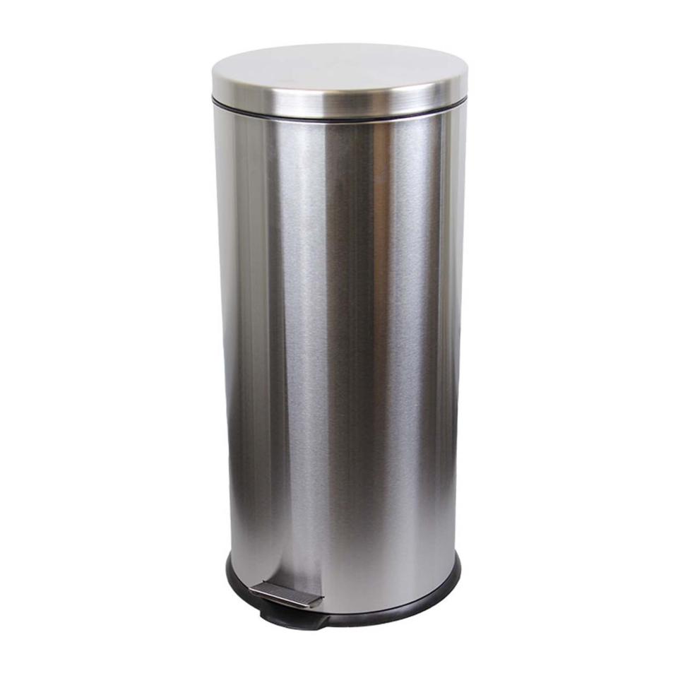 Compass Pedal Bin Stainless Steel 650H x 295Dmm 30L | Winc