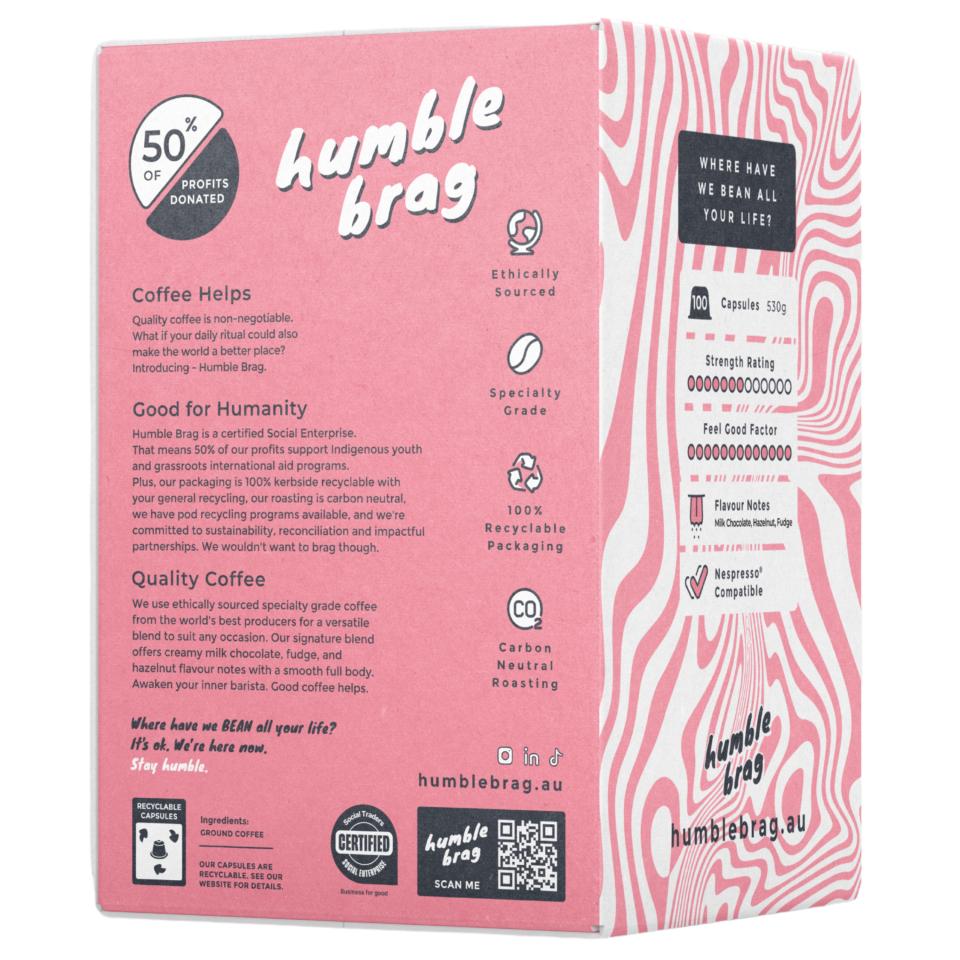 Humble Brag Specialty Coffee Pods Pack 100 | Winc
