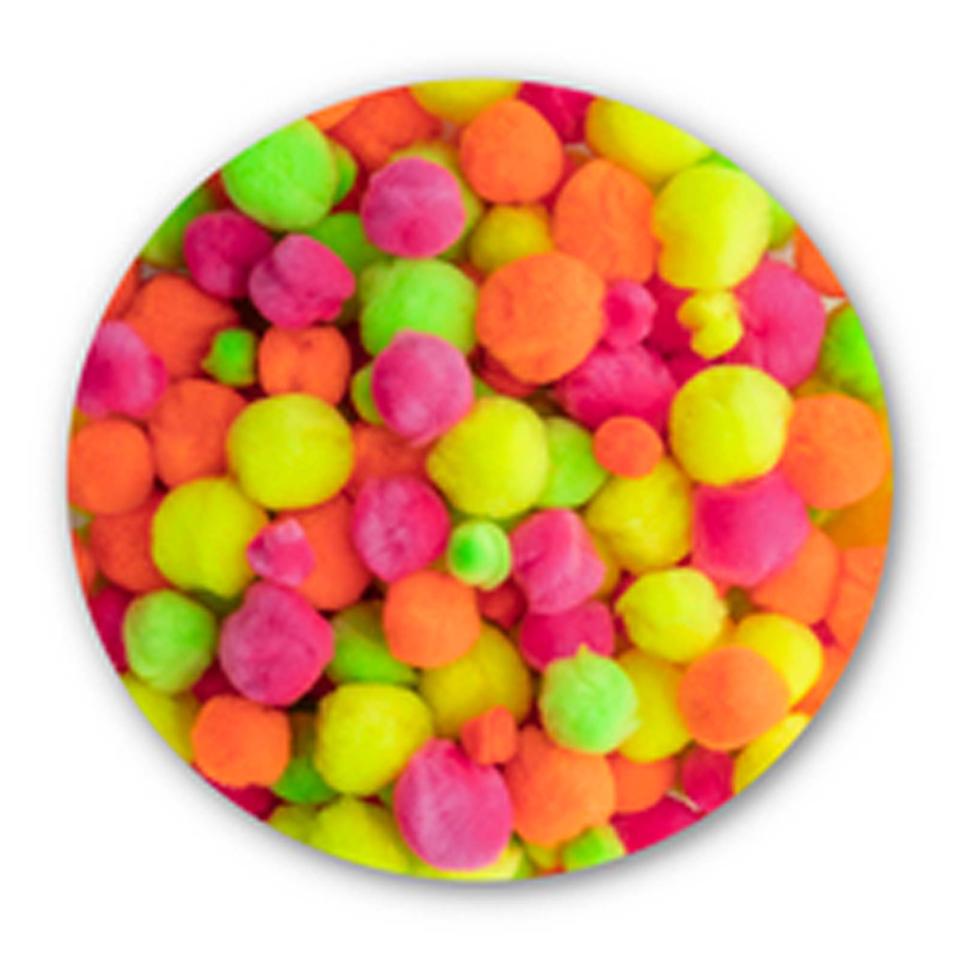 Educational Colours Pom Poms Fluro Packet 300 | Winc