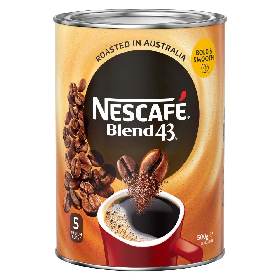 Nescafe Blend 43 Instant Coffee Tin 500g | Winc