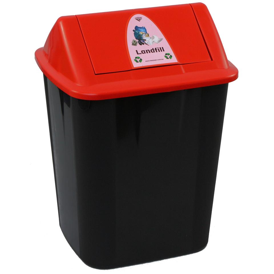 Italplast Waste Separation Bin 32l Landfill | Winc