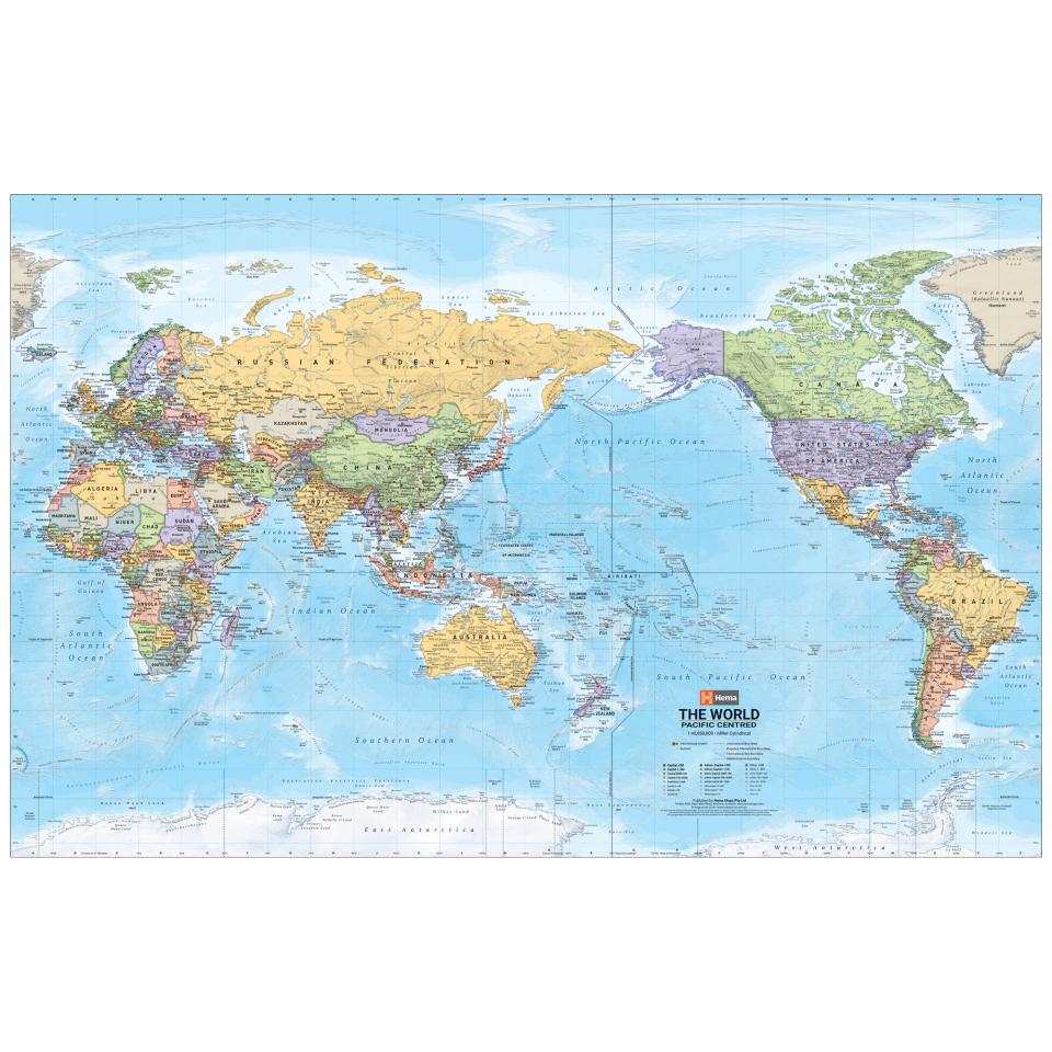 Micador Map of the World Super 1520 x 990mm | Winc