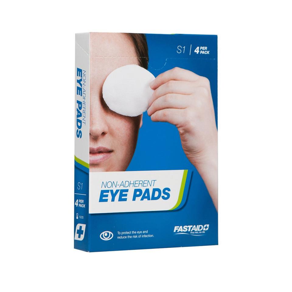 S1 FastAid Eye Pads Non-adherent Pack 4 | Winc
