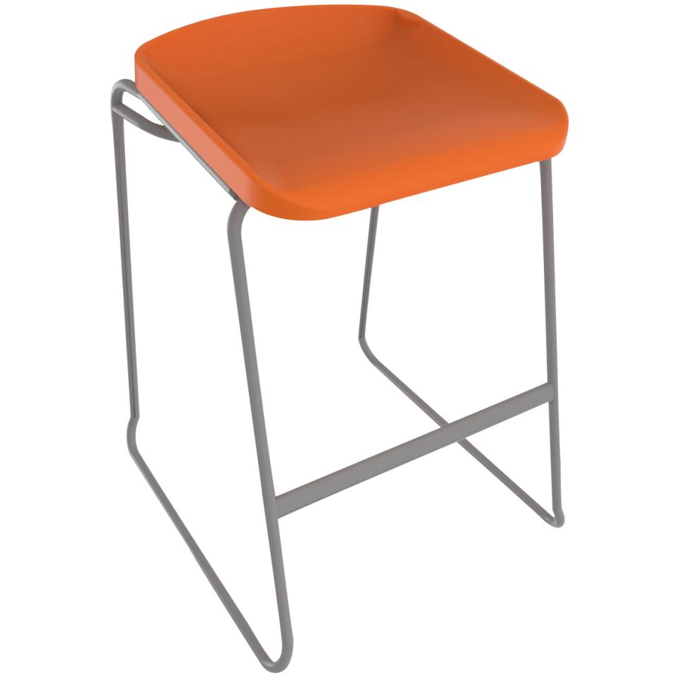 Sebel 500mm Postura Focus Stool Rubber Glide Jaffa | Winc