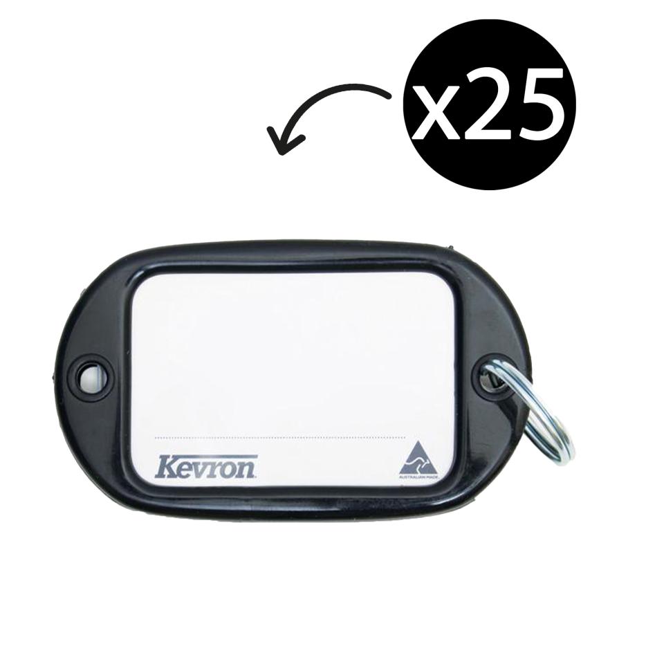 Kevron Recycled Jumbo Key Tags Pack 25 | Winc