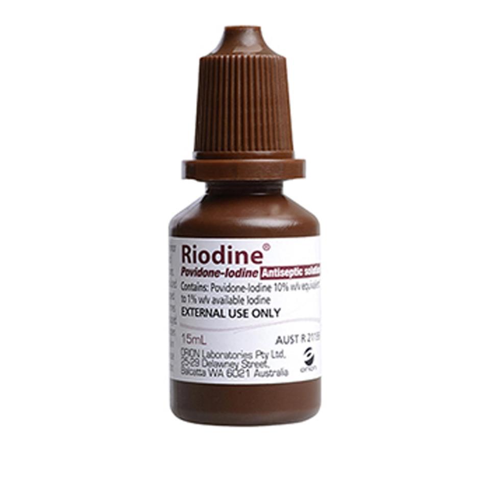Uneedit Riodine Solution Iodine 10 15ml | Winc