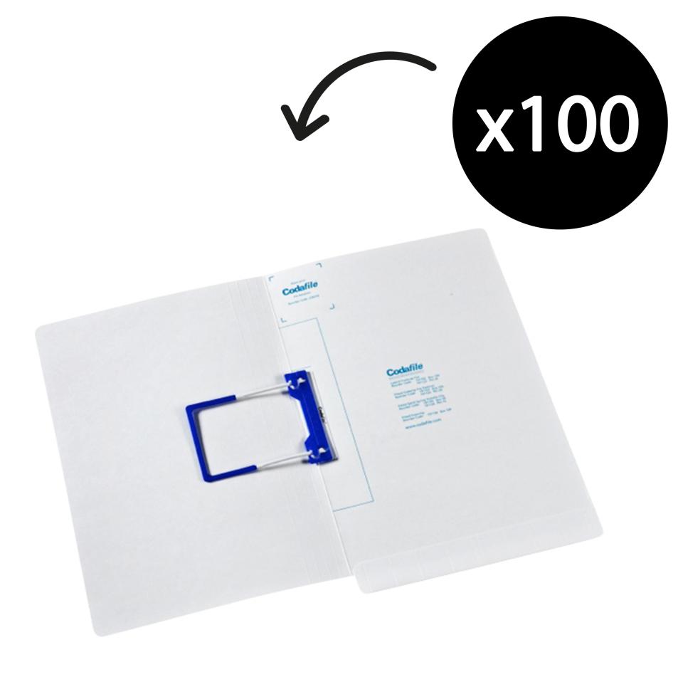 Codafile 191103 Lateral File Foolscap 367 x 242mm fitted with 3 Piece ...
