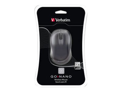 Verbatim Go Nano Wireless Mouse Black | Winc