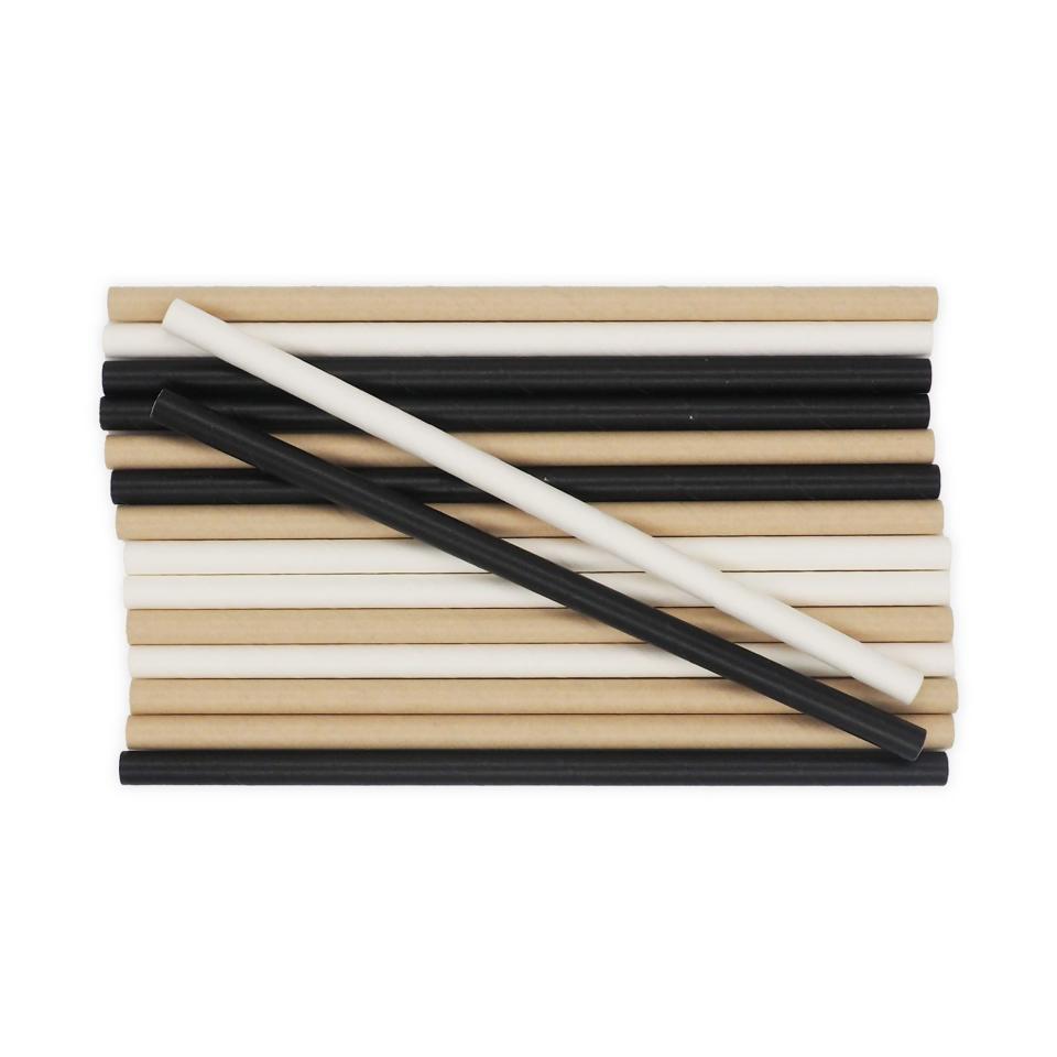 Arbee Paper Card Straws Tri Colour 250 Piece | Winc