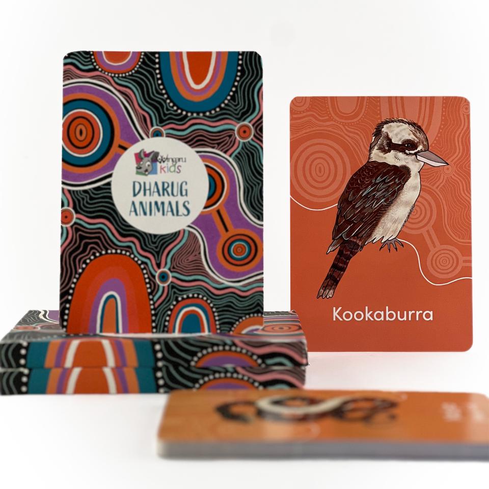 Wingaru Education Dharug Animal Language Cards | Winc