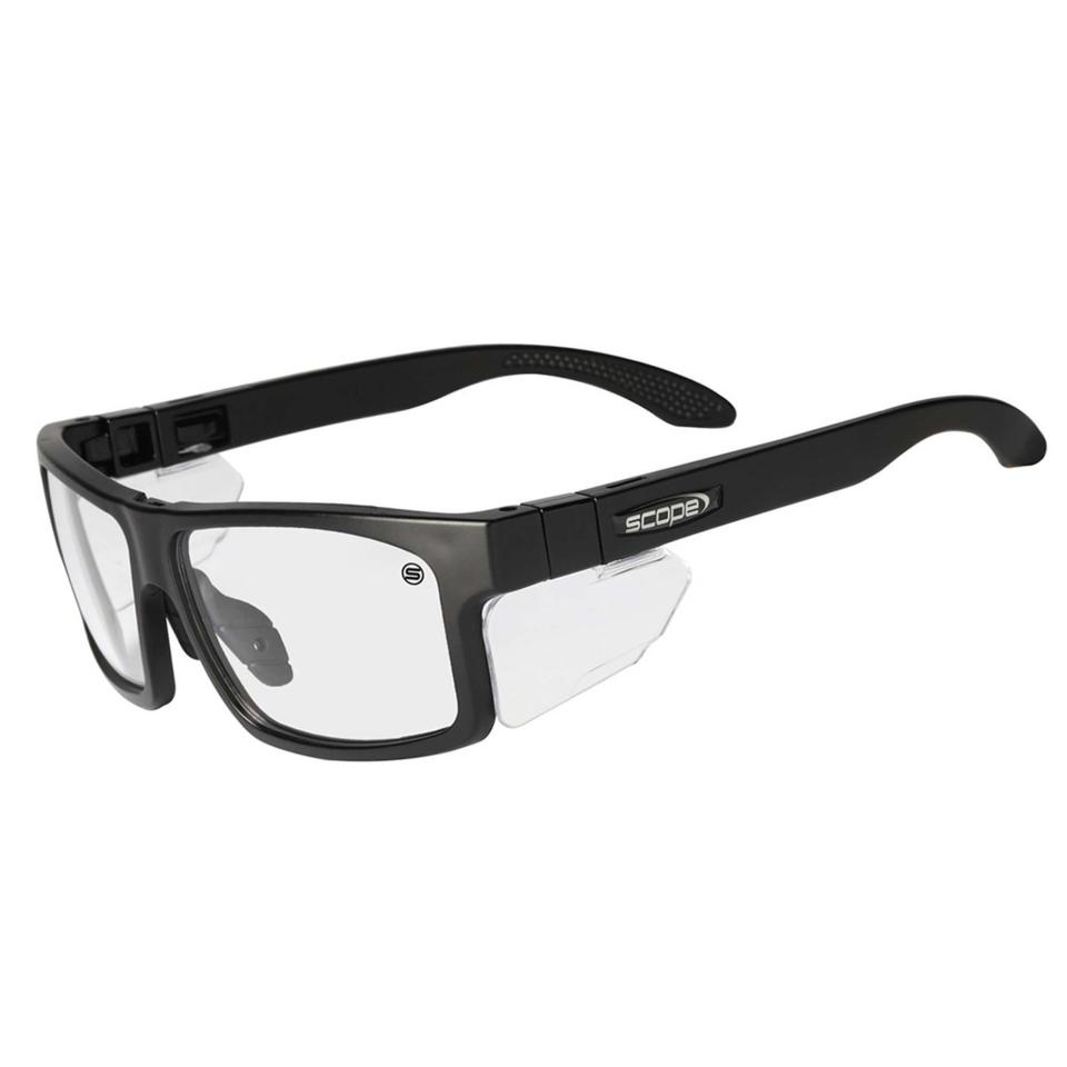 Cross Fit Clear Lens Safety Spectacle Frozen Matte Black Frame ...