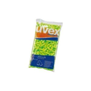 Uvex X-Fit Xf-Pb Lime Foam Uncorded Ear Plug For Dispenser Bag 200 ...