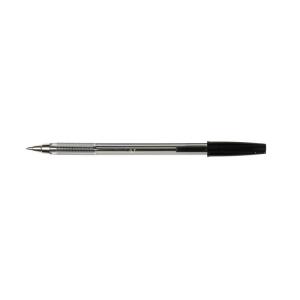 Simply Tinted Stick Ballpoint Pen Fine 0.7mm Black Box 12 | Winc
