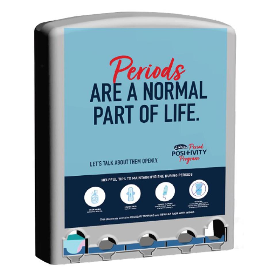 Libra Dispenser For Tampons And Pads | Winc