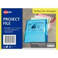 Avery Clear Transparent Plastic Project File - Holds 20 Sheets | Winc