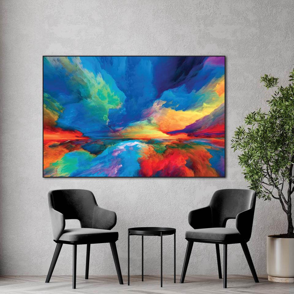 Visionchart LX33 EDGE Acoustic Quiet Art 1800x1200mm Impression Design ...