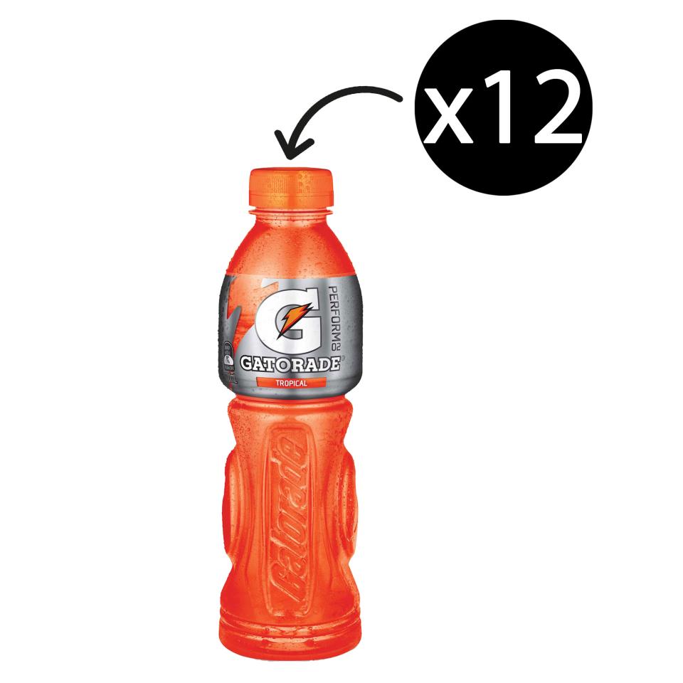 Gatorade Tropical 600ml Carton 12 | Winc