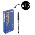 Winc Icebreaker Stick Ballpoint Pen Medium 1.0mm Black Box 12 | Winc