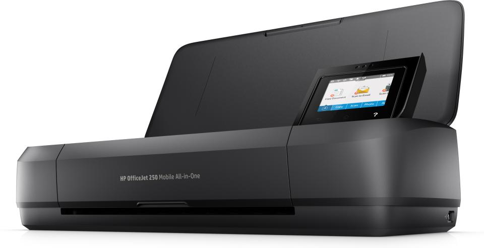 HP OfficeJet 250 Wireless Colour Inkjet Portable Multifunction Printer ...