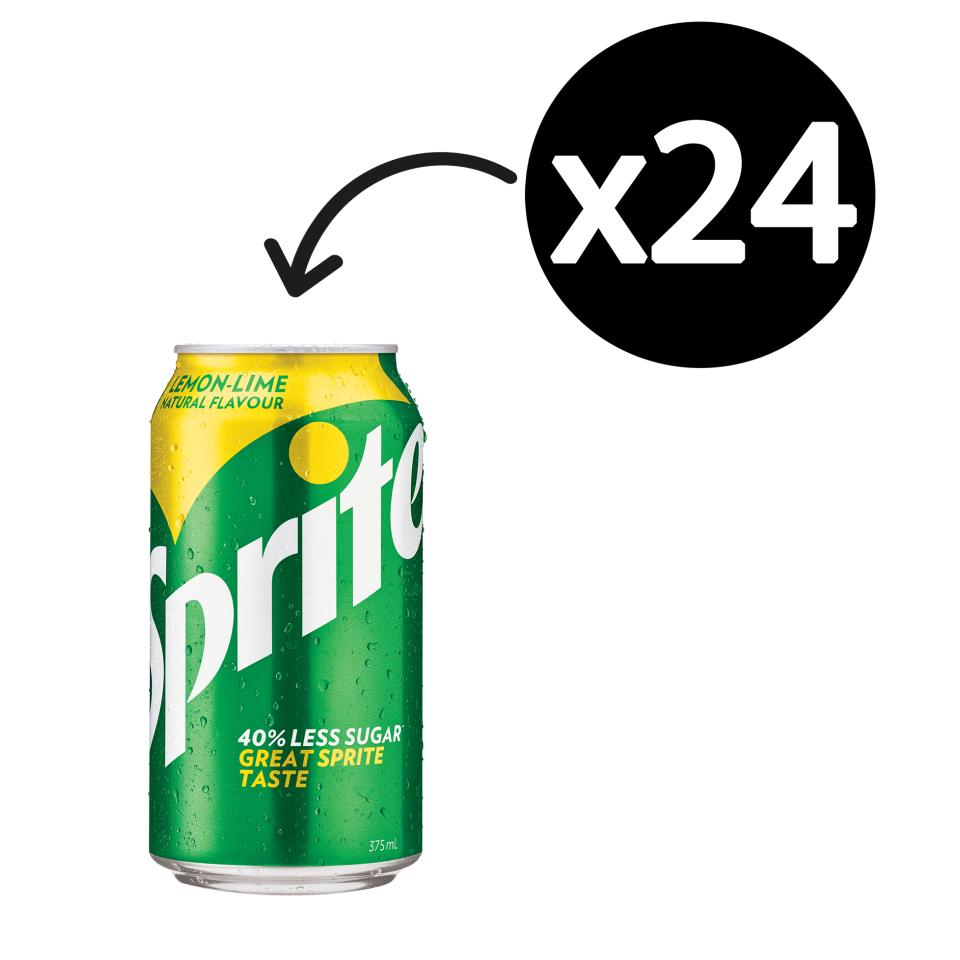 Sprite 375ml Can Carton 24 | Winc