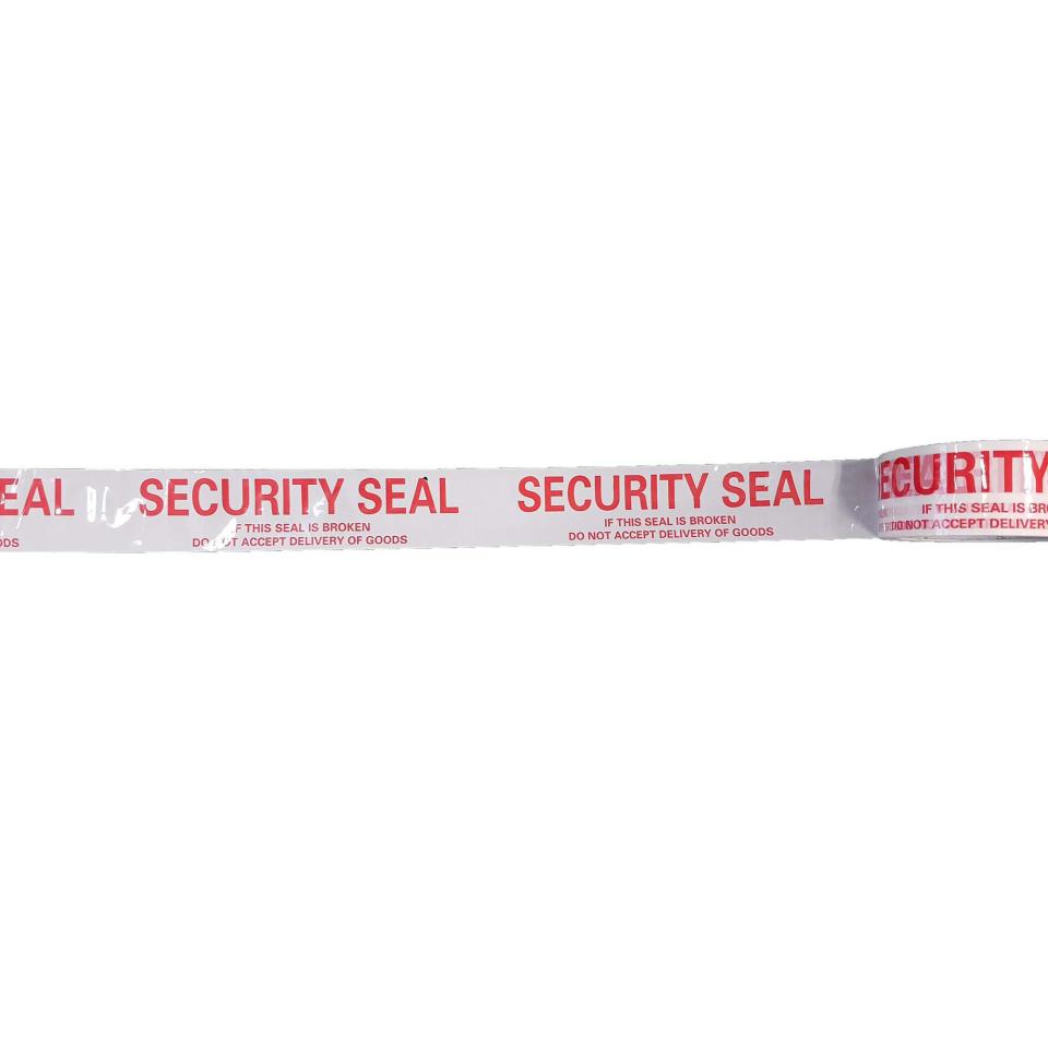 Tape Ptd Security Seal 48mmx66m Red/white UM50 36 Per Carton | Winc