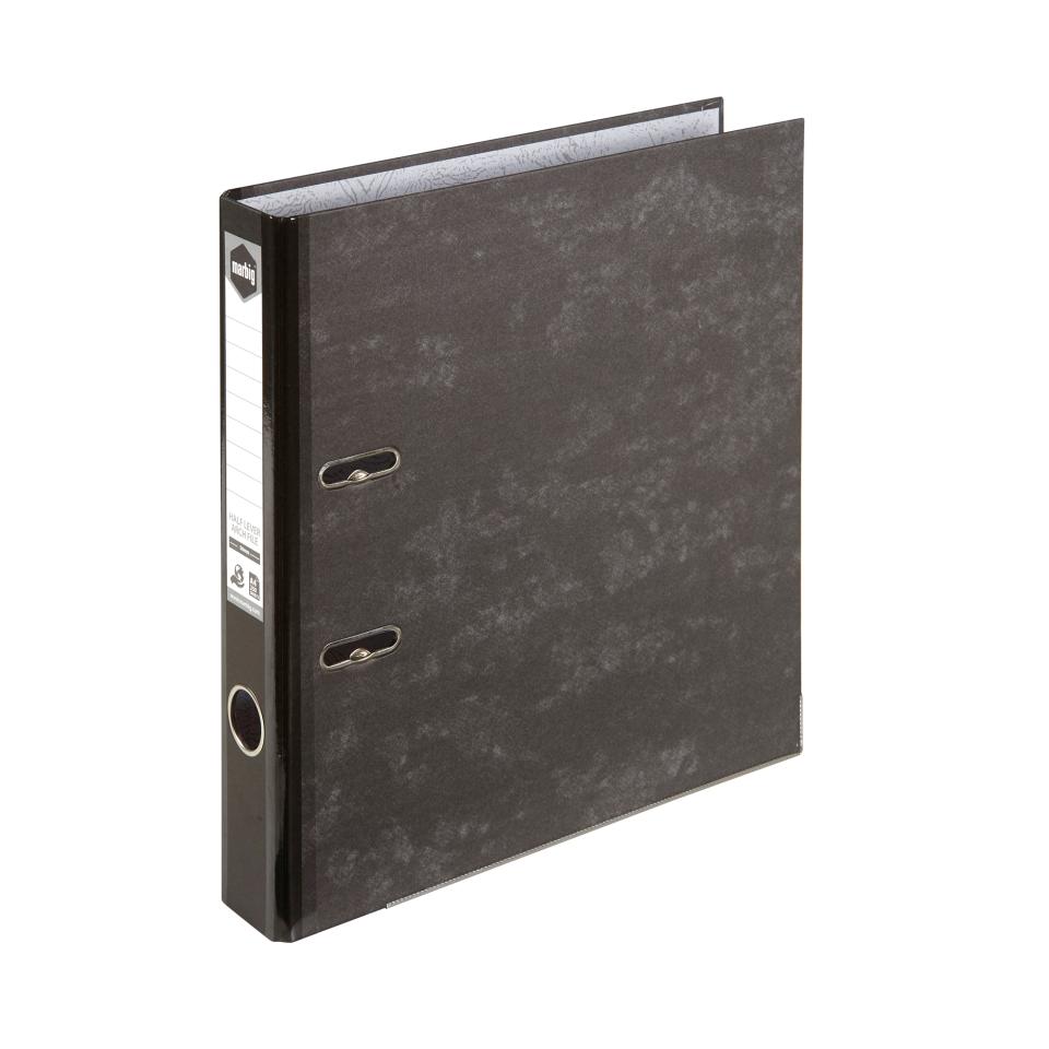 Marbig Half Lever Arch File A4 Mottle | Winc