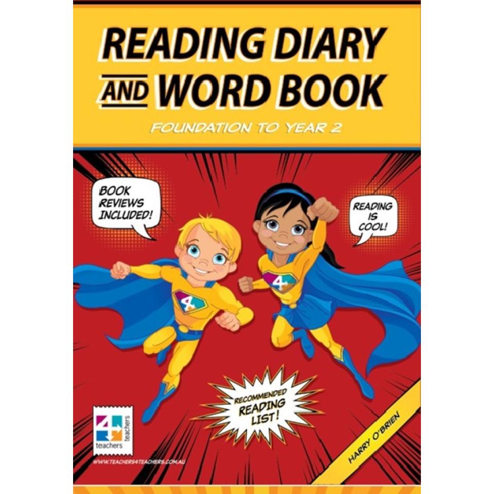 Reading Diary And Word Book Foundation To Year 2 | Winc