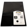 Rainbow Cardboard 300gsm A4 Black Pack 10 | Winc