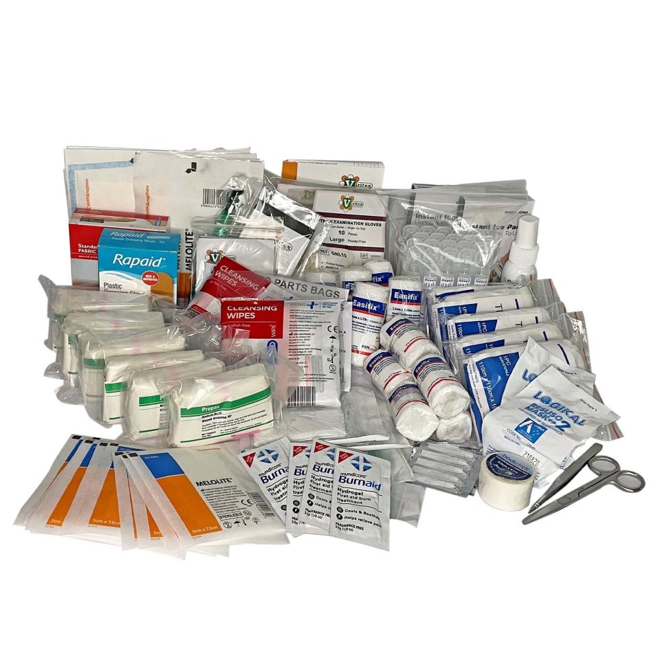 Uneedit Supplies First Aid Kit High Risk Type A Plastic Portable | Winc