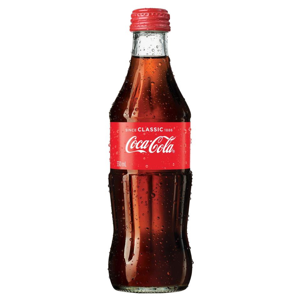 Glass Bottle Of Coke