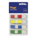 Winc Flags Mini 12x43mm Assorted Colours Pack 140 | Winc