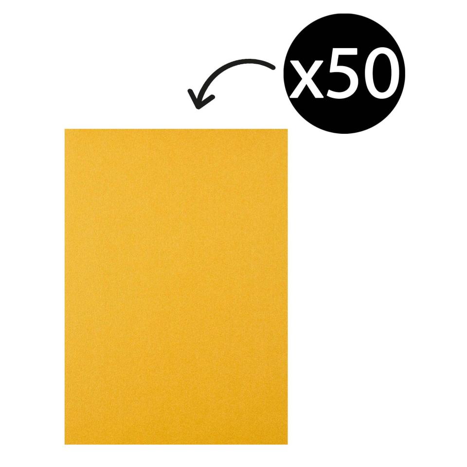 Winc Specialty Paper Shimmer A4 120gsm Gold Pack 50 | Winc