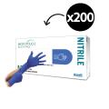 Ansell MICRO TOUCH 313041 Blue Nitrile Gloves Blue Box 200 | Winc