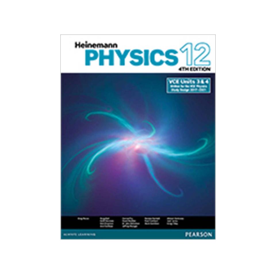Heinemann Physics 12 Student Book 4th Ed Print + Digital Authors Rob ...