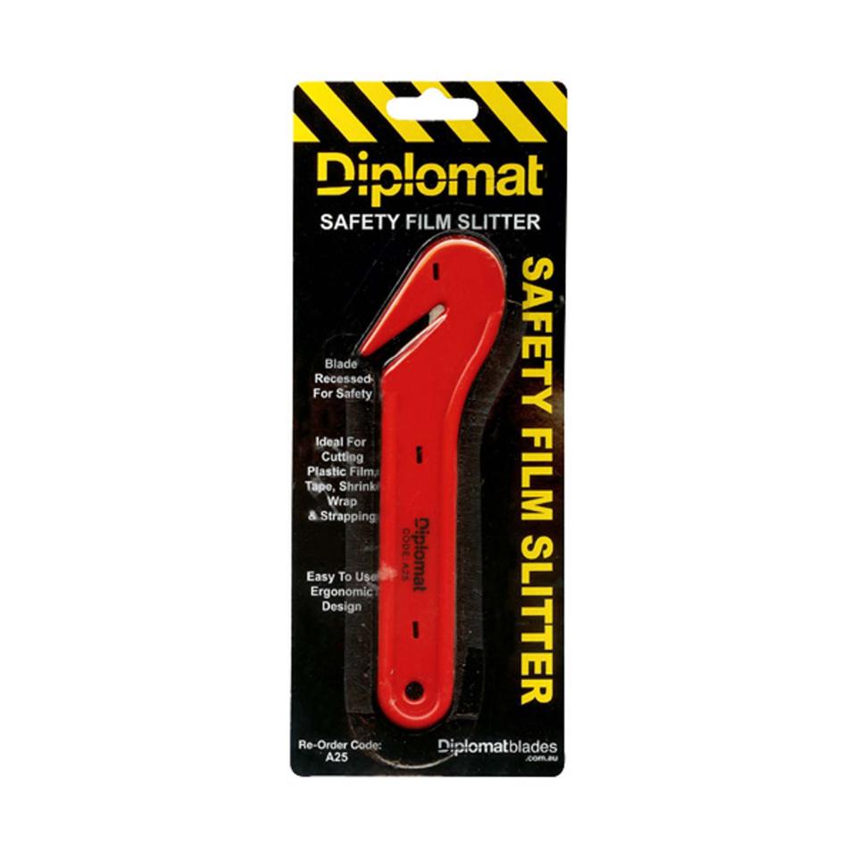 Diplomat A25 Disposable Film Slitter Red | Winc
