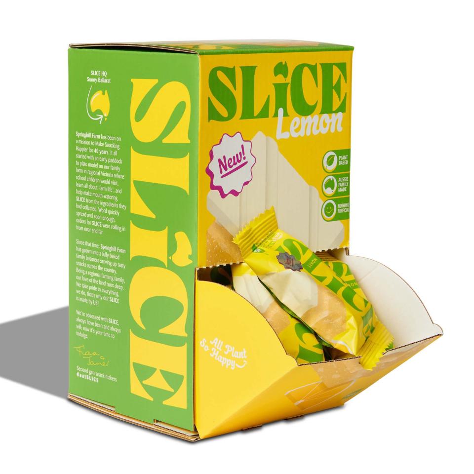Springhill Farm Lemon Slice 25g Box 24 | Winc