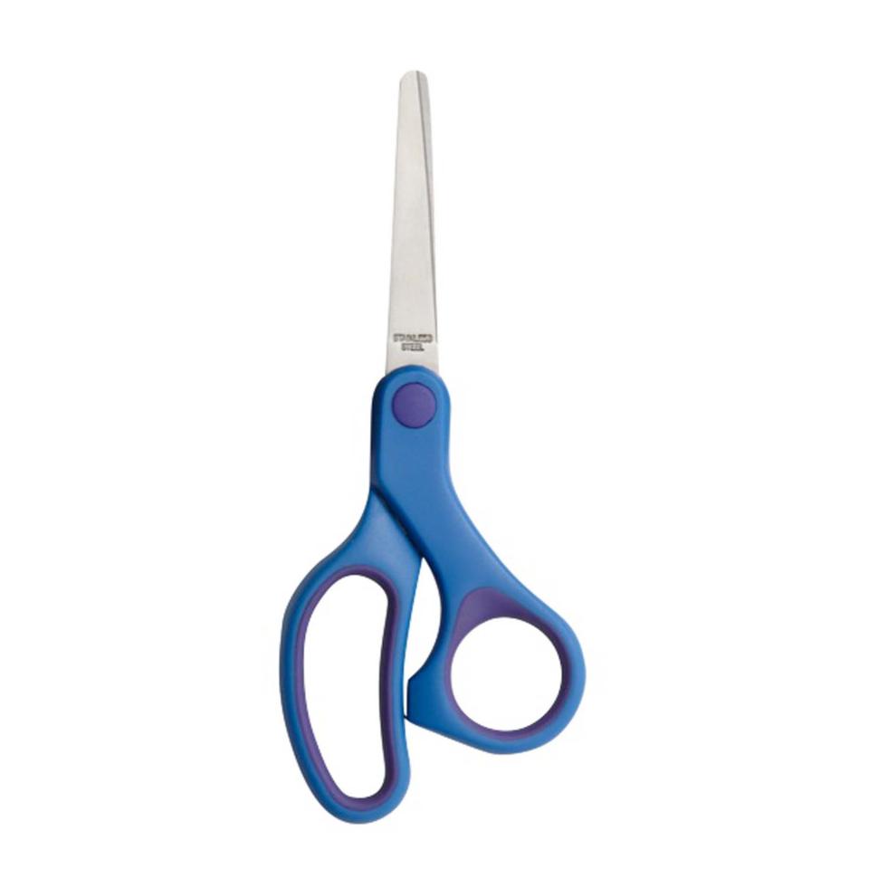 Officemax Round End Scissors 160mm Blue/purple | Winc