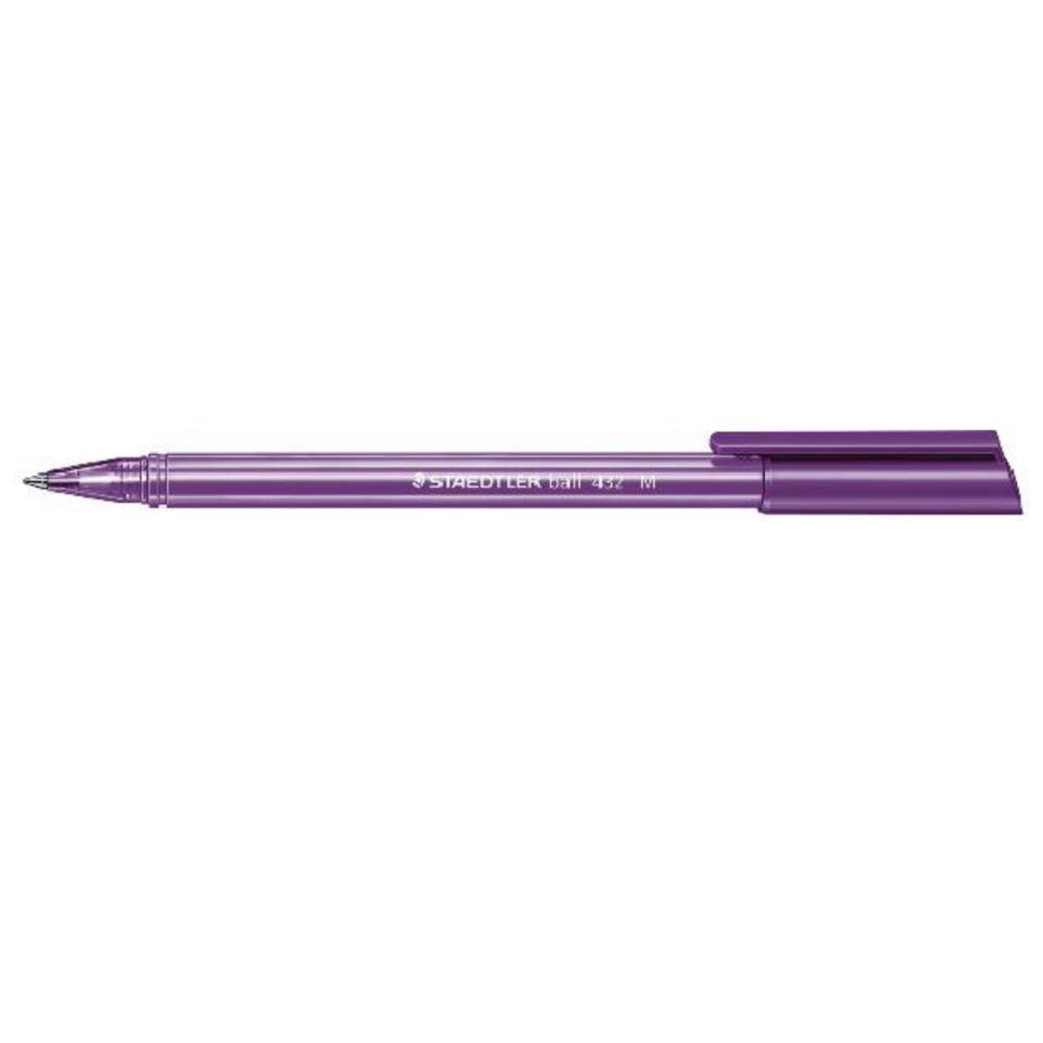 Staedtler Ice Colour Ballpoint Pen Medium 1.0mm Purple Each | Winc