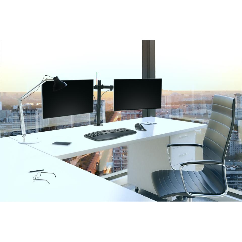 Kensington Smartfit Ergo Dual Monitor Arm | Winc