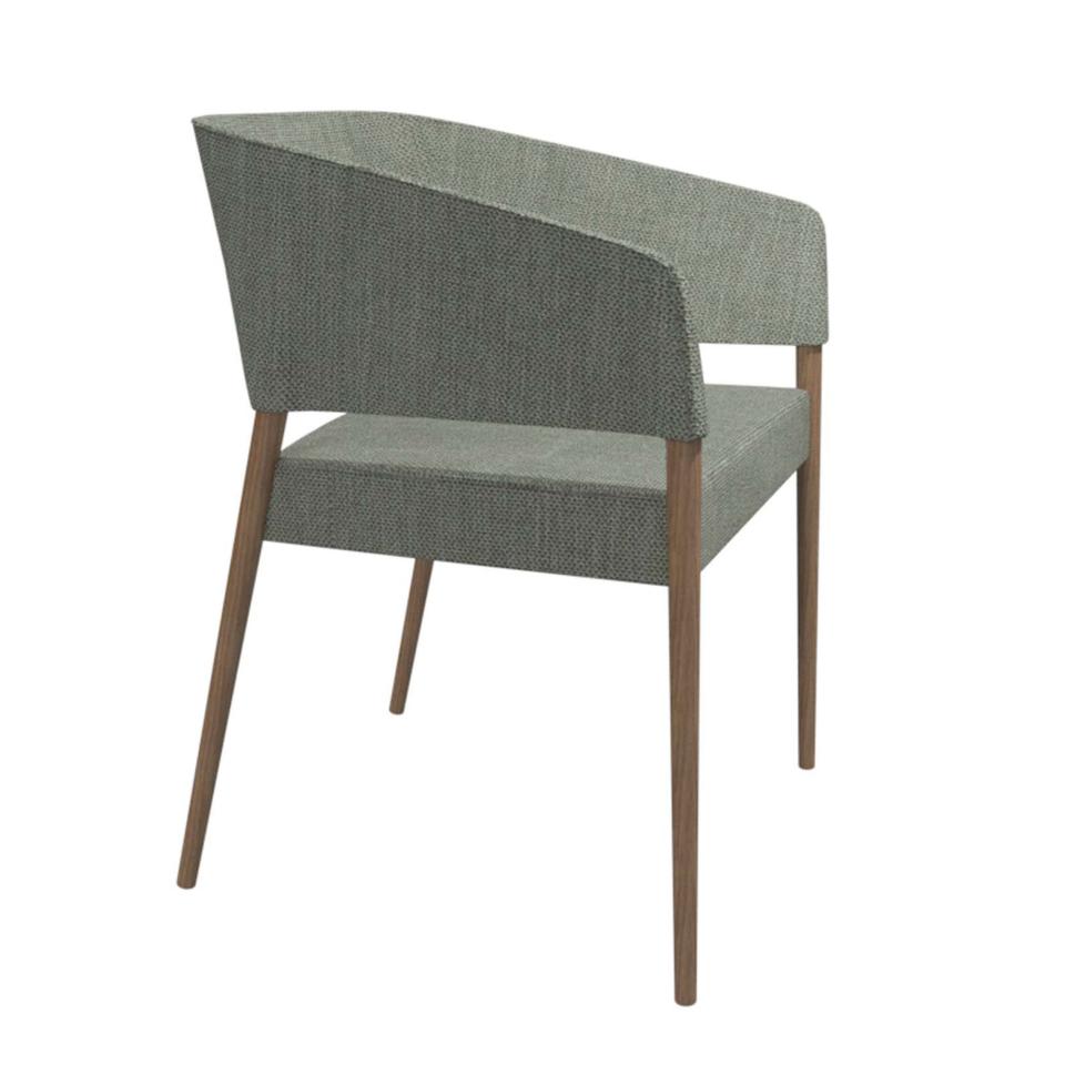 Chair Solutions Marcela Visitor Chair 4 Leg Timber with Open Back | Winc